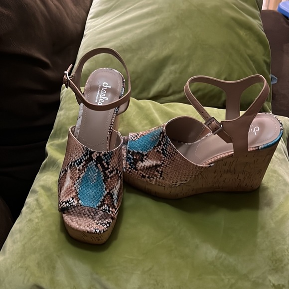 Charles David | Shoes | Charles David Dory Wedge Sandals Size | Poshmark